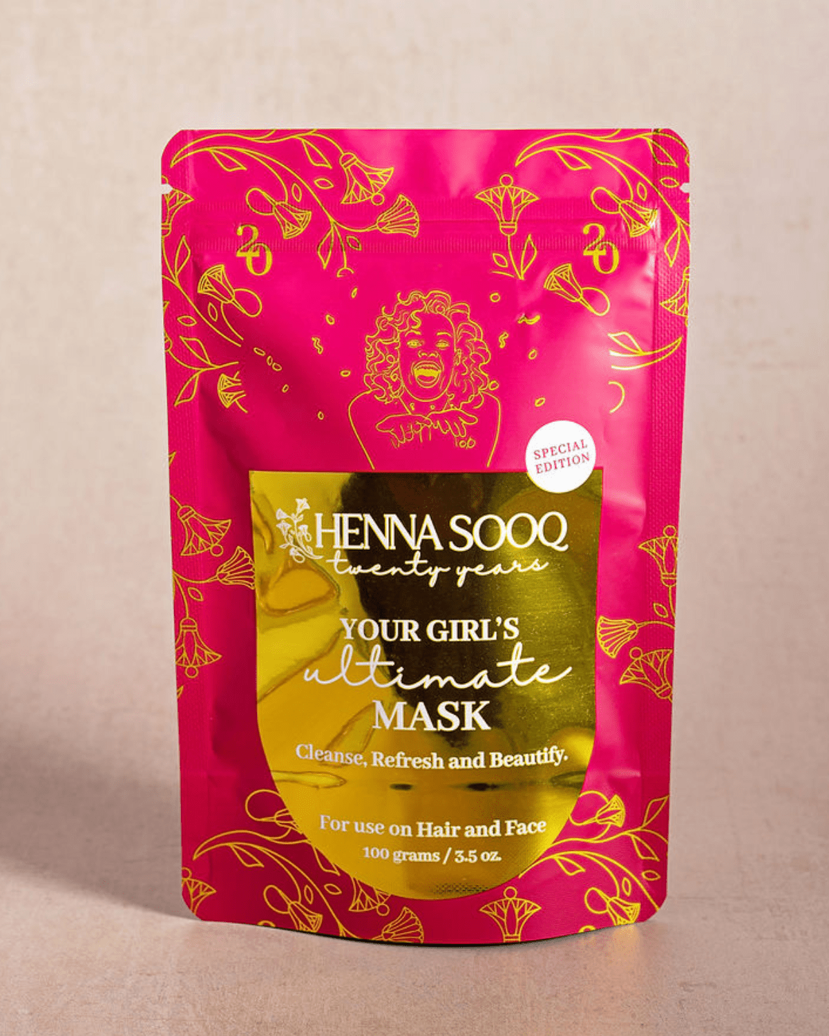 Your Girl's Ultimate Mask for Hair and Face – Henna Sooq